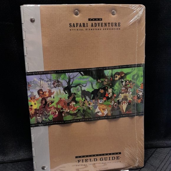 Office | Vintage 1999 Disneyana Convention Safari Adventure Field Guide ...